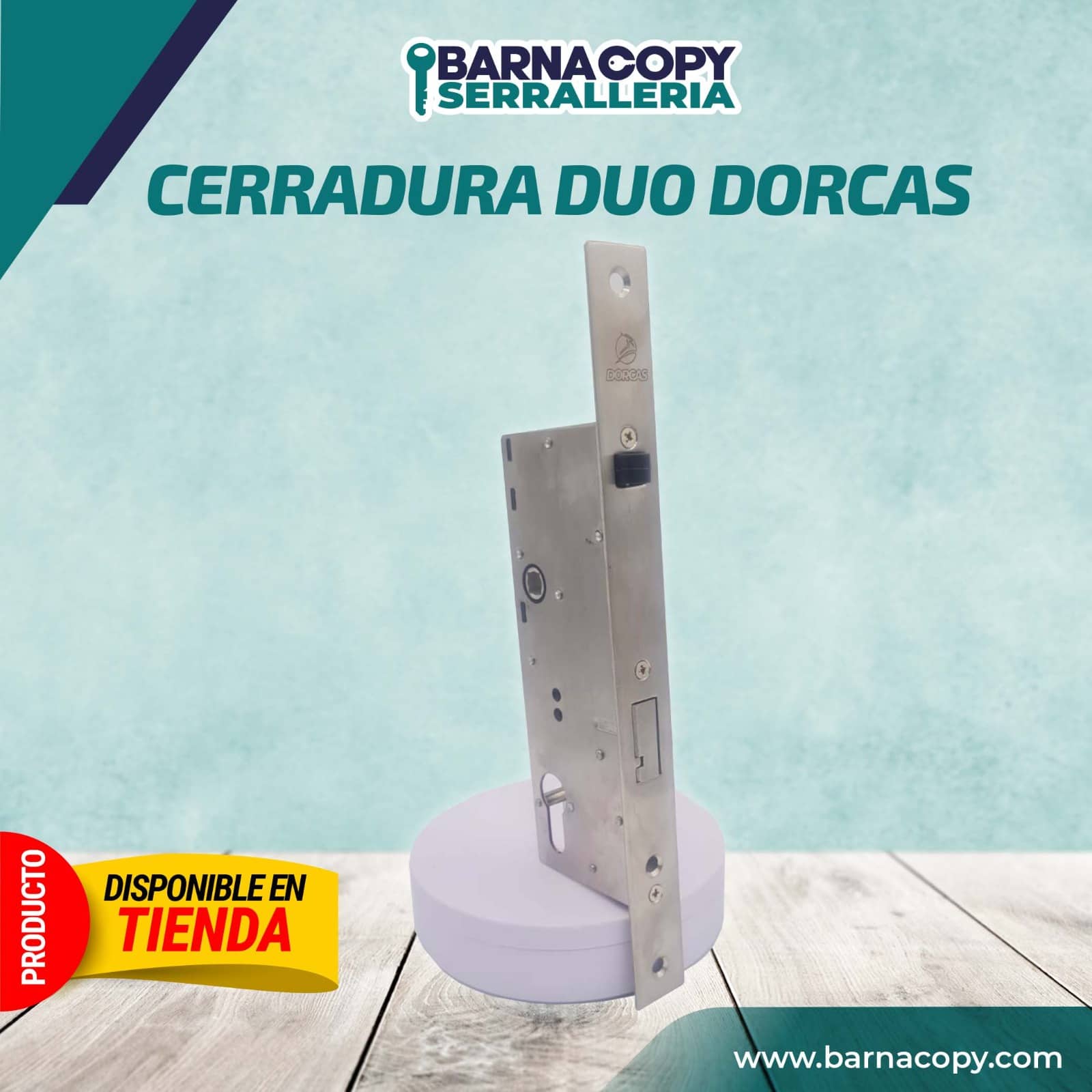 Cerraduras Dorcas Duo - Servicio Técnico y Distribuidor Oficial Barcelona - CERRAJERÍA BARNACOPY ...